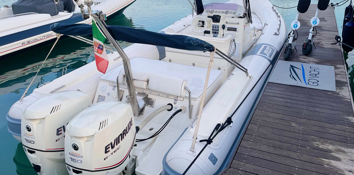 Noleggio Gommone 300 CV - Go Yacht